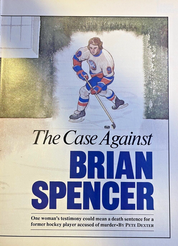 1987 Hockey Player Brian Spencer Charged With Murder | eBay