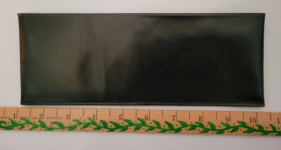 Vintage Amity Cowhide Black Director Body Bifold Wallet | eBay