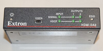 Extron HDMI DA2 Two Output HDMI Distribution Amplifier (Main unit only ...