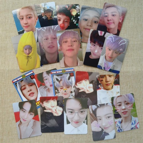 Kpop EXO CHANYEOL Obsession Love Shot Photo Cards Self Made Autograph ...