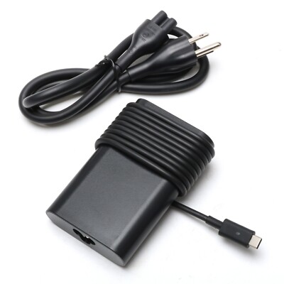 New 65W Type-C USB-C Adapter For Dell XPS 13 9350 9360 9365 9370 9333 ...
