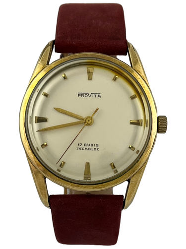 Classy Men's Wristwatch Provita Super Compressor Hand Wound Fhf 72 ...