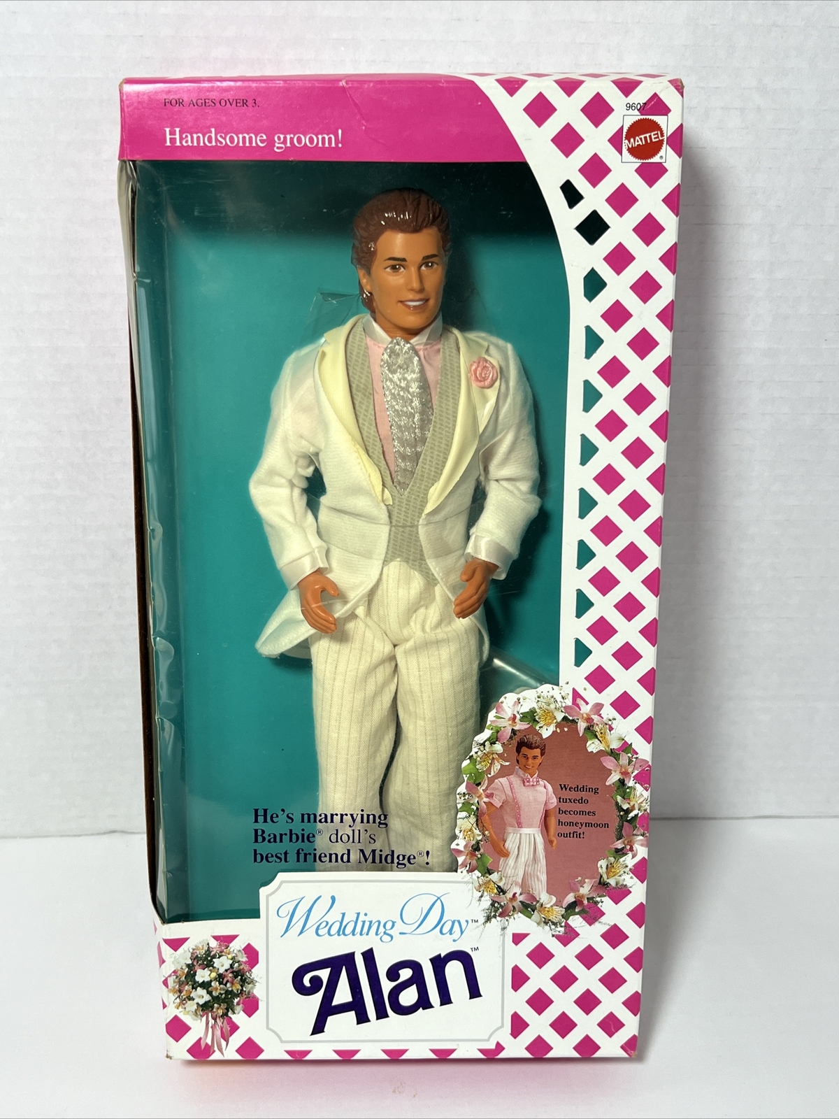 Barbie Wedding Day Alan Doll 1990 Mattel #9607 NRFB | eBay