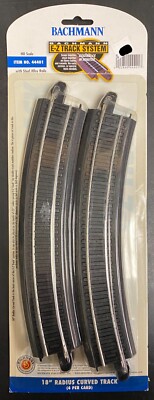Bachmann E-Z Train Track System 4 Tracks Per Pkg #44401 HO Scale - New ...