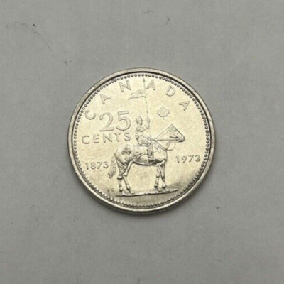 🍁 Rare 25 Cents Canada 1873-1973 - Édition du Centenaire 🎖️ | eBay