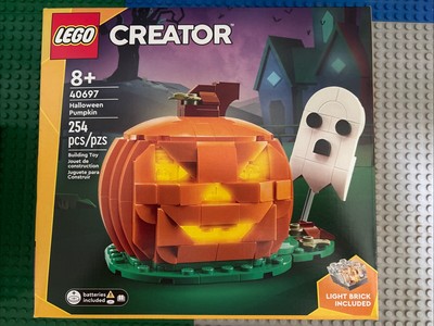 Lego 40697 Creator Halloween Pumpkin 254 pcs Light Brick Included ...