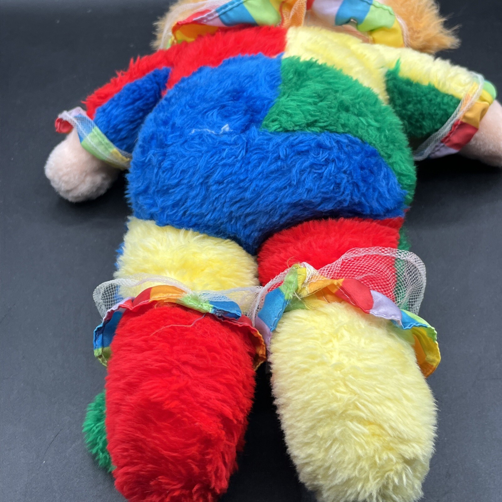 Vintage 1989 Cuddle Wit Creation Circus Clown Doll Rainbow Plush Toy | eBay