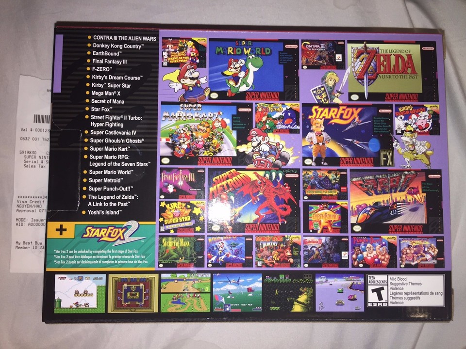 **NEW LIMITED RARE** SNES Classic Mini - Super Nintendo Entertainment ...