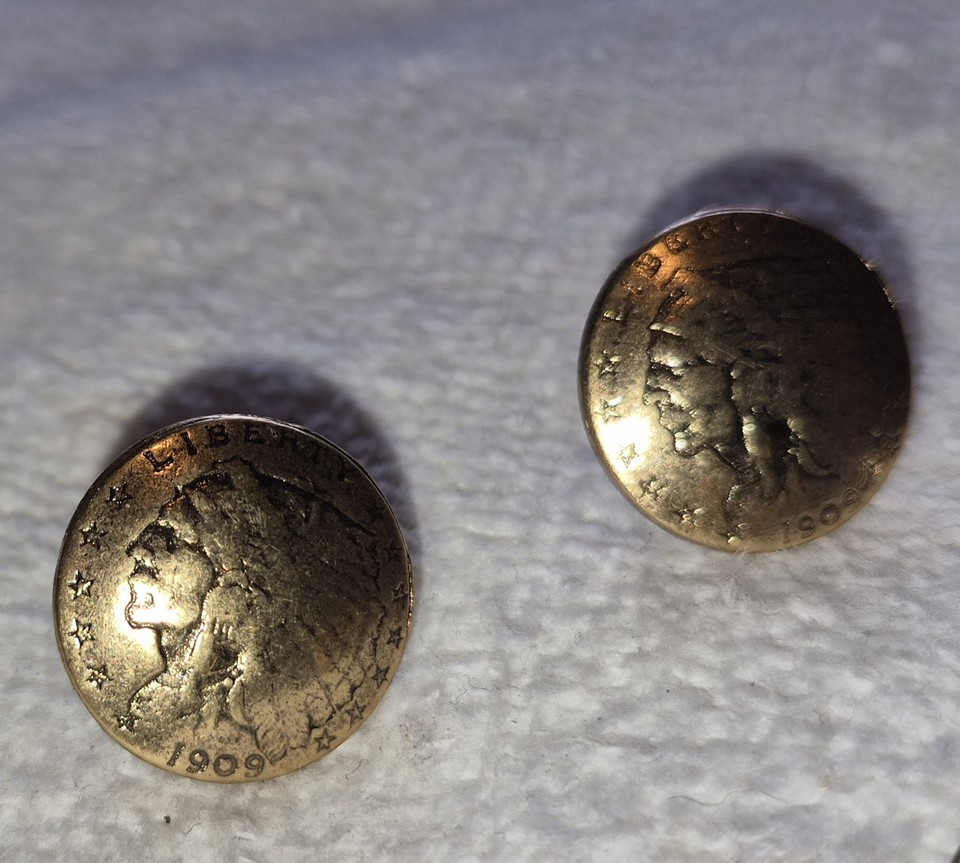 Military Badges, Indian Head Coin Buttons, Medals. Found Together. Sell ...