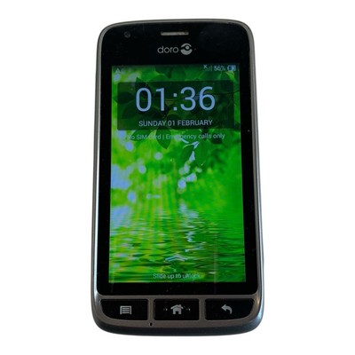 Doro Liberto 820 Mini Grey Unlocked 8GB 4.0" 1GB RAM Android Smartphone ...