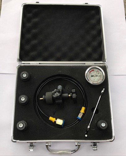 Pressure Gauge Test Kit Hydraulic Accumulator Nitrogen Valve Five ...