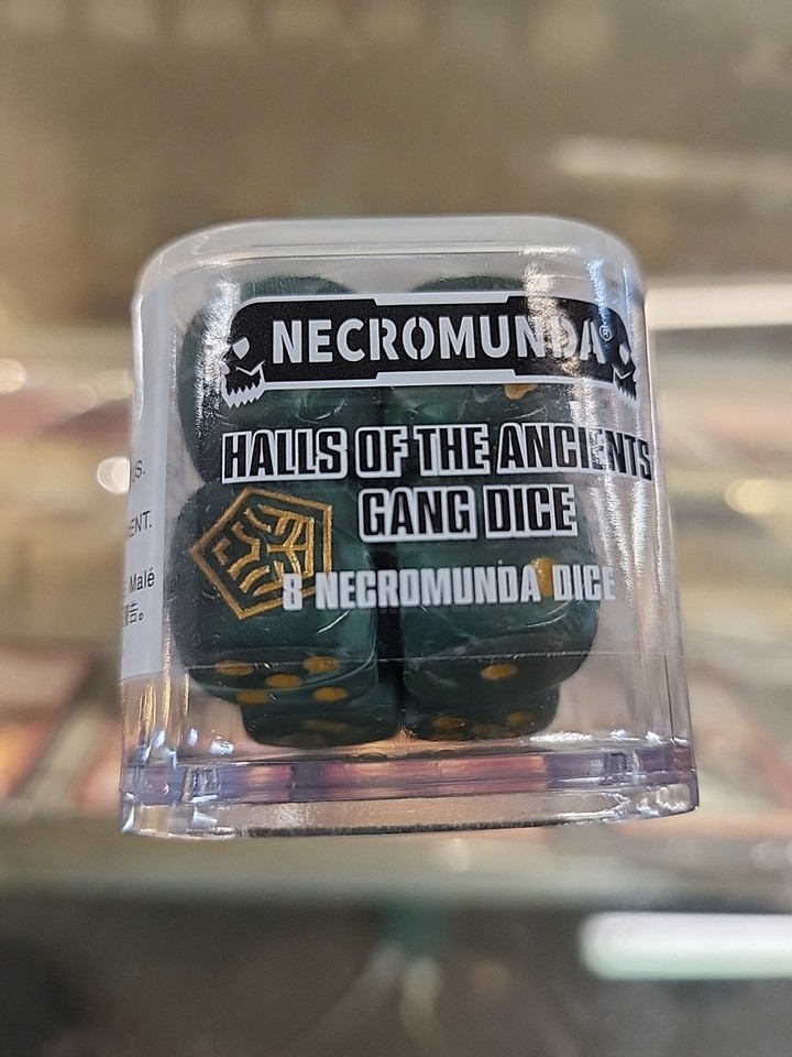 Necromunda Warhammer 40k Halls Of The Ancients Gang Dice Set NIB Sealed ...