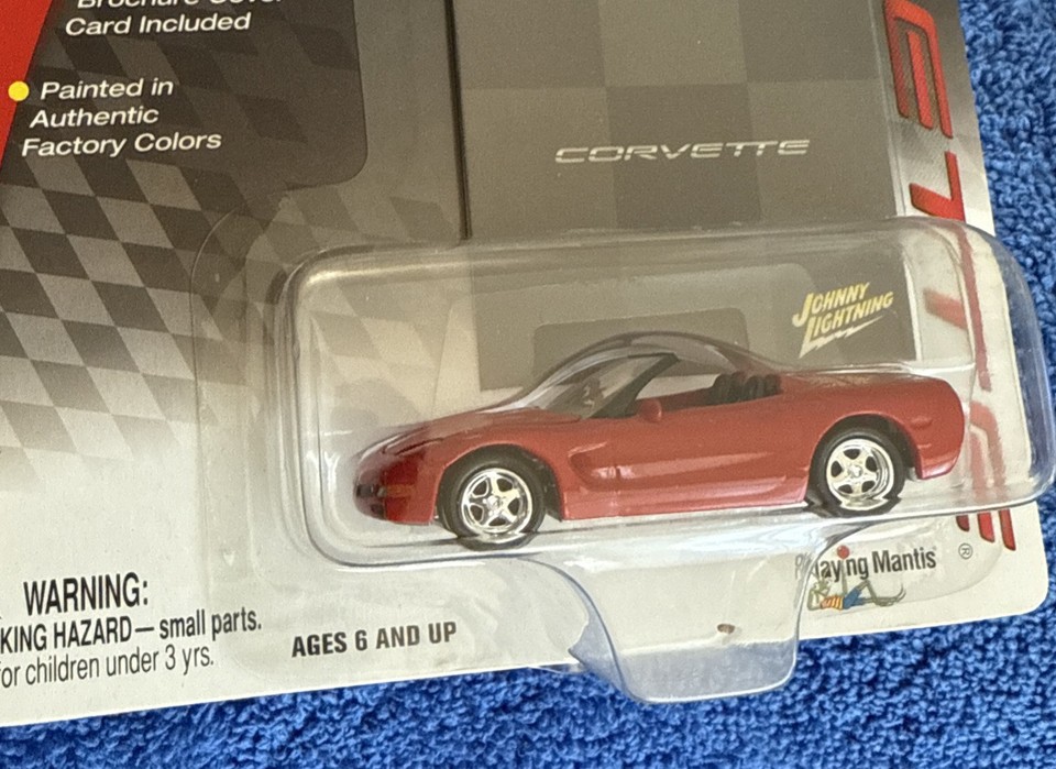 Johnny Lightning Corvette 50th Anniversary #48 2001 Corvette 1:64 ...