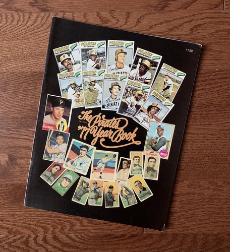 Vintage 1977 Pittsburgh Pirates Baseball Yearbook Program | eBay