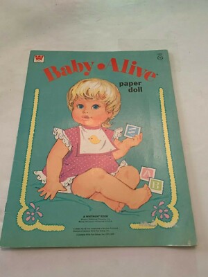 1975 Baby Alive Paper Dolls by Whitman | eBay