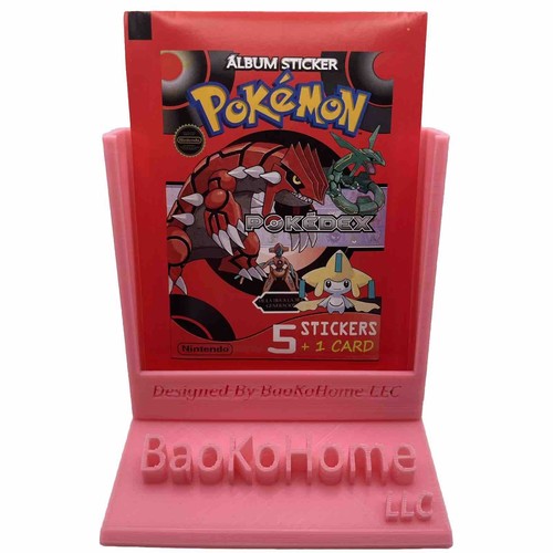 Pokemon TCG Pokedex Album Sticker red pack new factory sealed rare - US ...