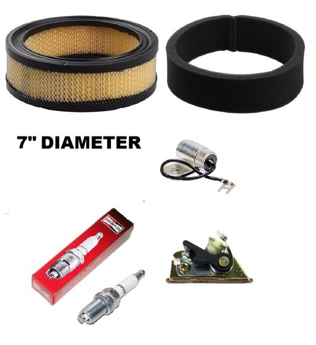 ENGINE TUNE UP KIT FITS KOHLER K241 K301 K321 M8 7" AIR POINTS ...