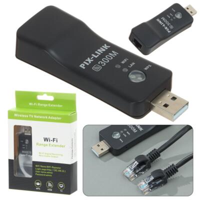 Adapter Ethernet Cable WiFi Dongle Wireless LAN Adapter For Samsung ...