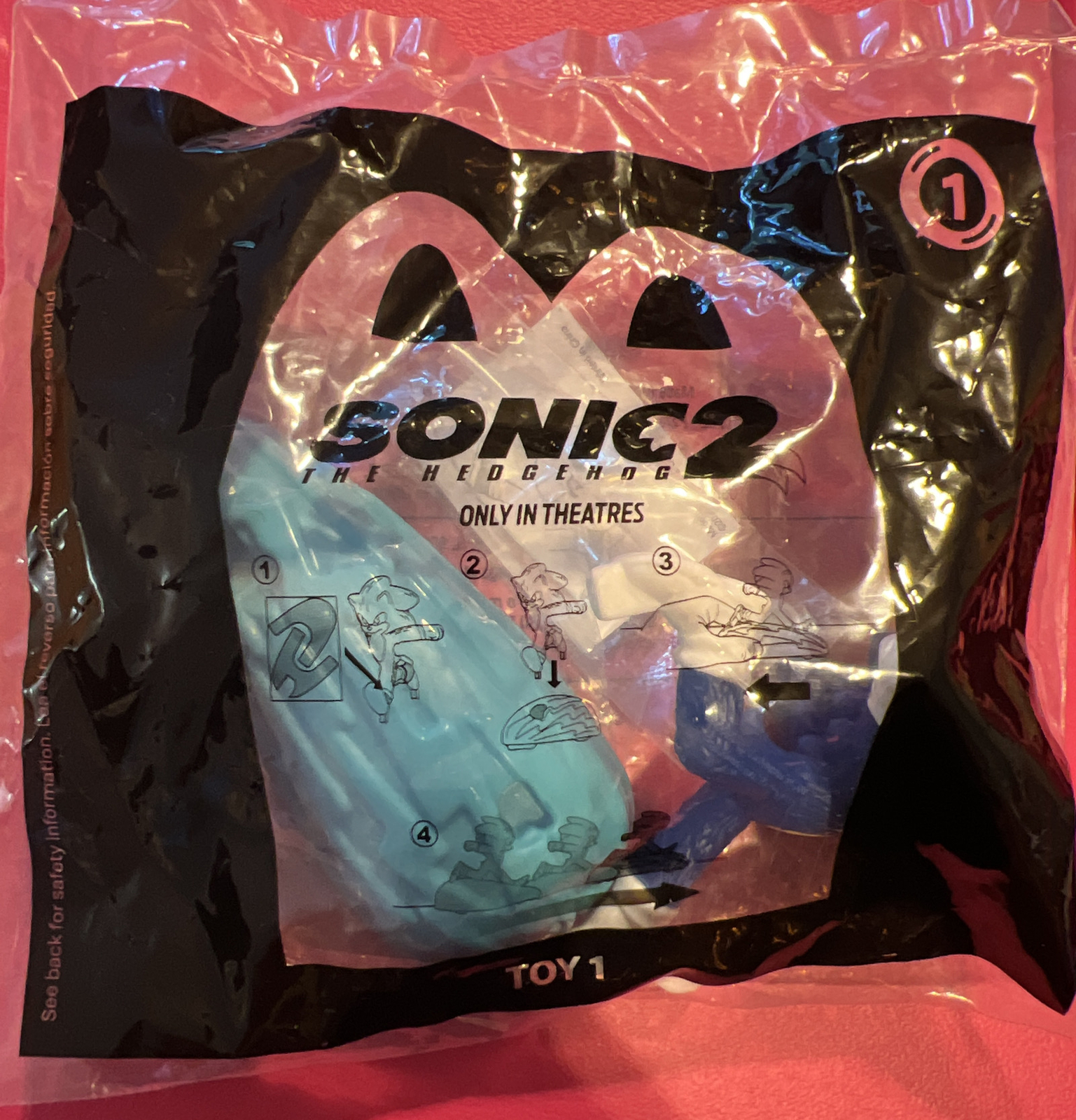 2022 McDonald's Sonic 2 Happy Meal Toy #1 Sonic The Hedgehog Toy 1 | eBay