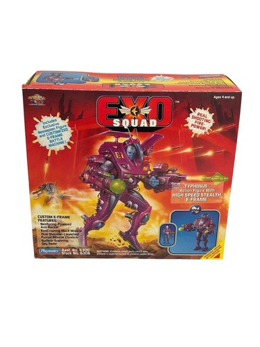 Exo Squad Typhonus Action Figure w/ High Speed Stealth E-Frame 1993 ...