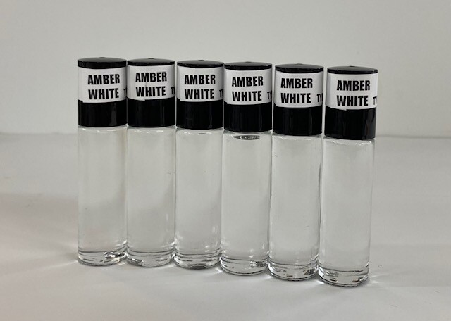Akim's Perfume Body Oil 0.5 oz (6pc) AMBER WHITE | eBay