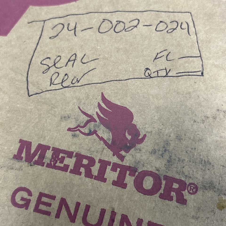MERITOR ROCKWELL A1 1205X2728 INPUT SEAL - GENUINE MERITOR - FAST SHIP ...