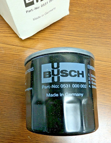 Busch 0531 000 002 Oil Filter | eBay