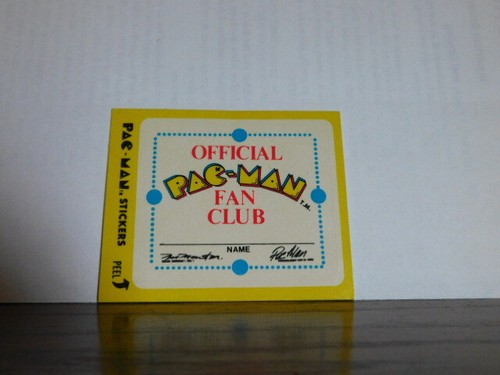 PAC MAN TRADING CARD 1980 ORIGINAL #3 | eBay