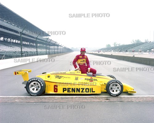 RICK MEARS 1984 INDY 500 WINNER AUTO RACING 8X10 PHOTO #2 | eBay
