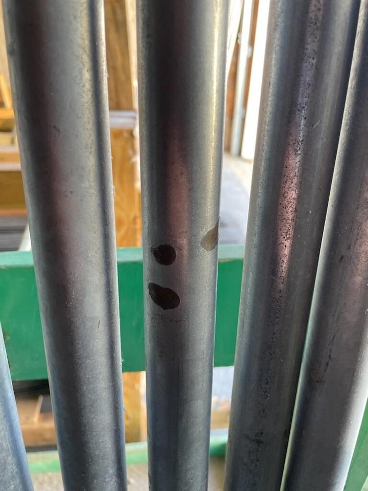 *Factory Second* ROHN 5' Pre-Galvanized Steel Tubing - 16 Gauge Steel ...