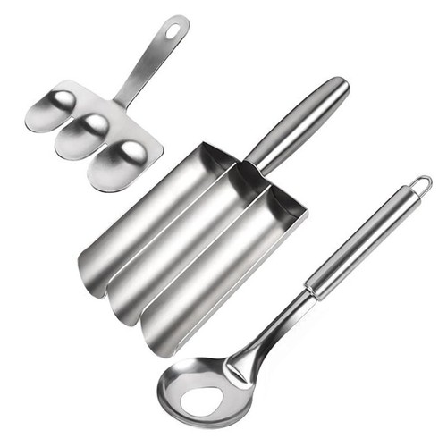 3pcs Meatball Shovel Maker Metal Baller Meatball Making Molds ...