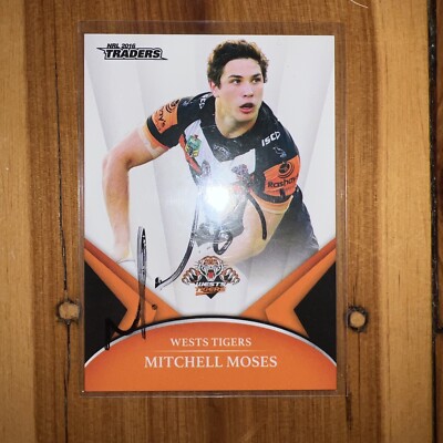 Mitchell Moses Signed 2016 Traders NRL card Wests Tigers | eBay Australia