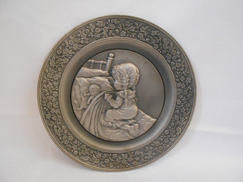 Hallmark Little Gallery 1979 So Much of What Pewter Plate Carol Bryan ...