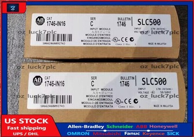New Sealed AB 1746-IN16 SER C Digital SLC 500 Input Module 1746IN16 | eBay