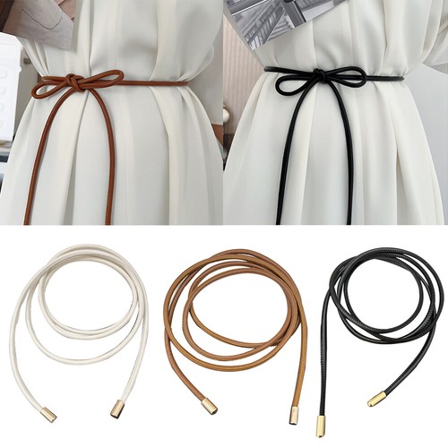 Knotted Waist Belt Thin Waist Chain Dresses Waistband String Vintage ...