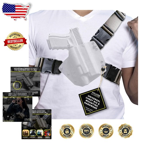 Universal Adjustable Chest Rig Holster - Ideal for Concealed Carry ...