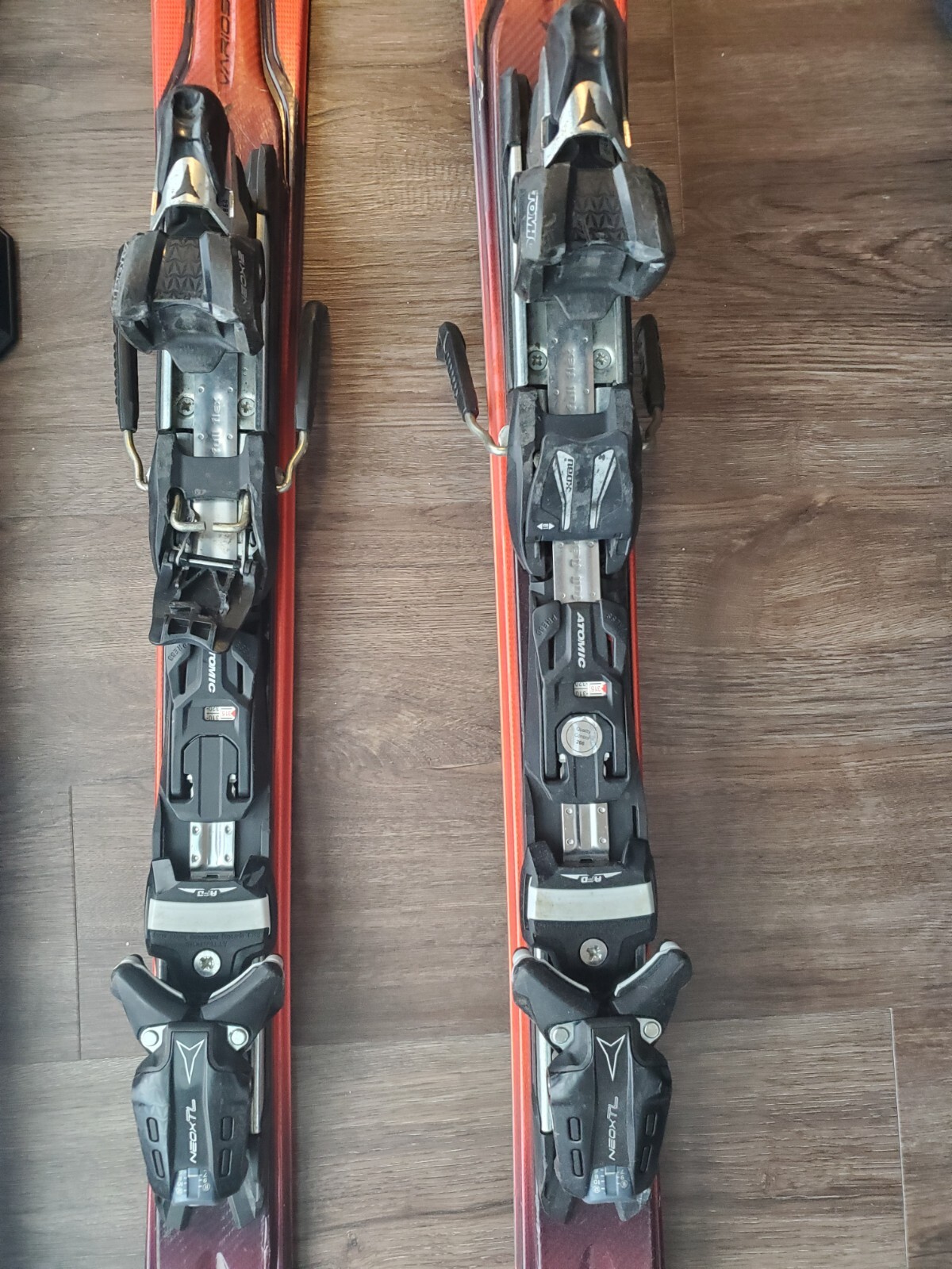 2010 Atomic D2 VF75 166cm Skis With Neox TL Bindings! | eBay