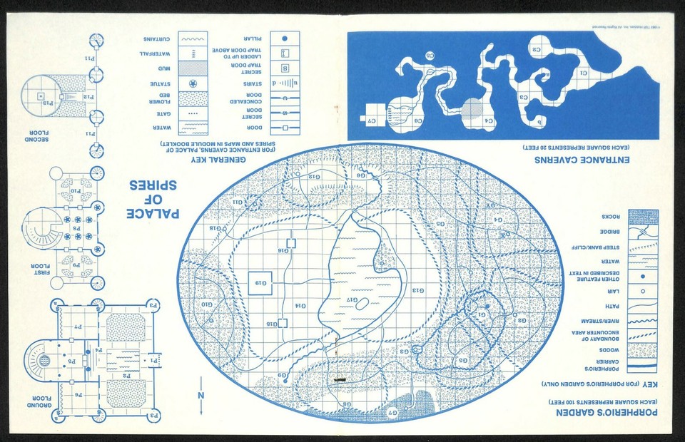 Dungeons & Dragons AD&D TSR Module UK1 Beyond The Crystal Cave | eBay.de
