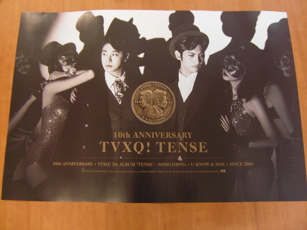 Tvxq Something Poster