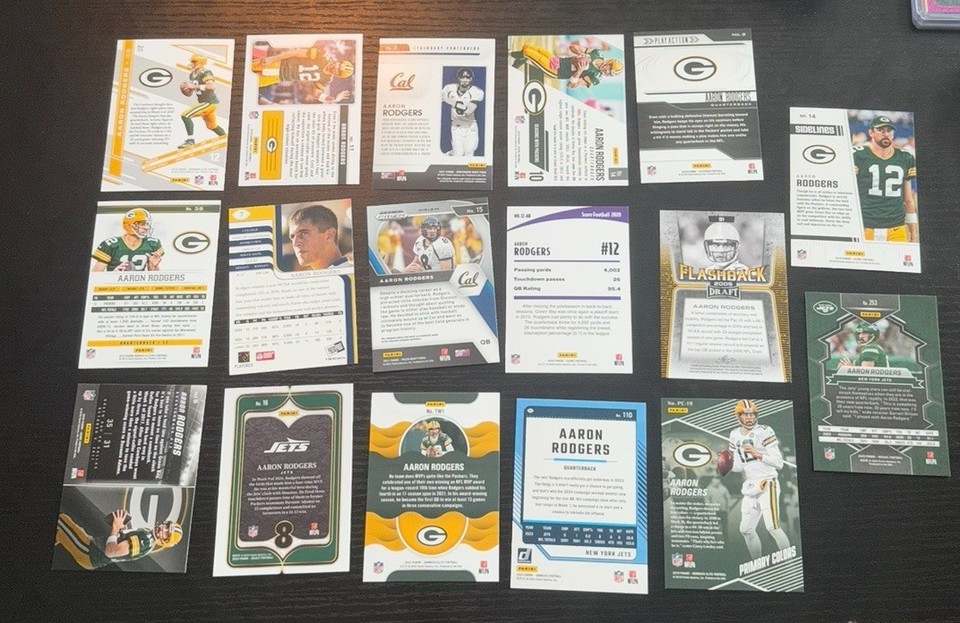 Aaron Rodgers Lot Of 17🔥 Rookie Cards / Insert + More! Green Bay ...