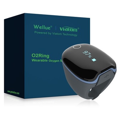 Wellue O2 Ring Medical-Grade Pulse Oximeter Heart Rate Monitor Sleep ...