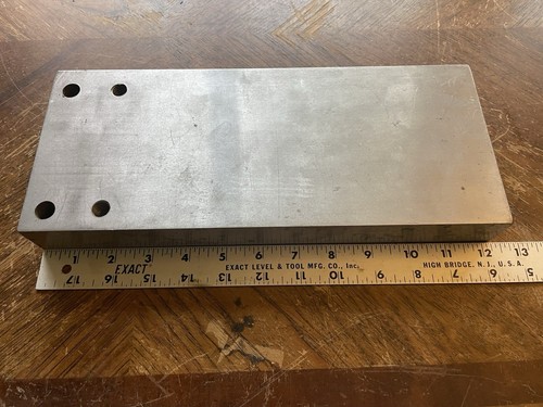 Large 24lb+ Rectangular Plate Jig Set Up Block Tapped Drilled Fixture ...