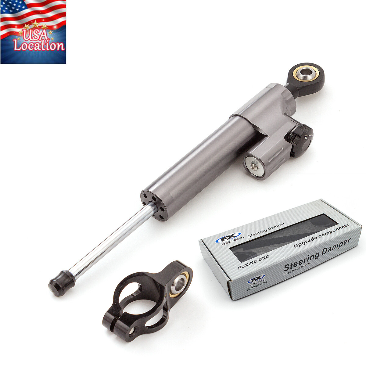 US Steering Damper Stabilizer Linear For GSXR600 GSXR750 GSXR1000 ...