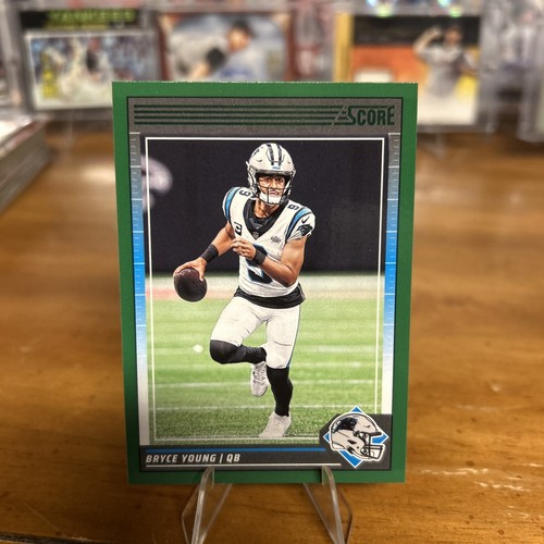 Bryce Young 2024 Score football Green parallel #37 Carolina Panthers | eBay