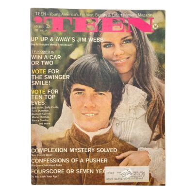 VTG Teen Magazine November 1968 Vol 12 #11 Jim Webb and Patsy Sullivan ...