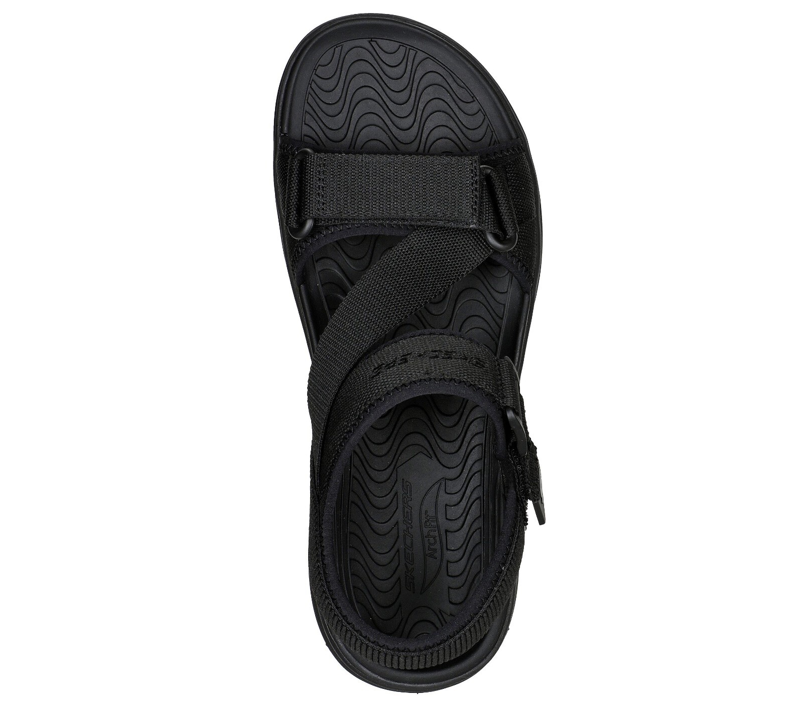 Men's Skechers Arch Fit Melo SD Dade Sandals, 204592 /BBK Multiple ...