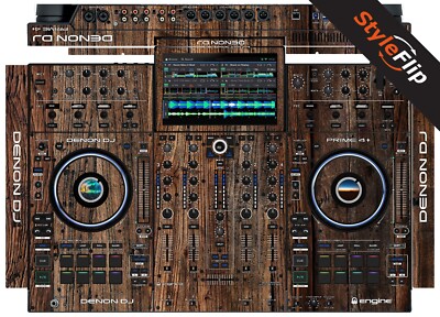 Denon Prime 4+ Skin | Wood #3 | Protective Decal | StyleFlip Skins | eBay