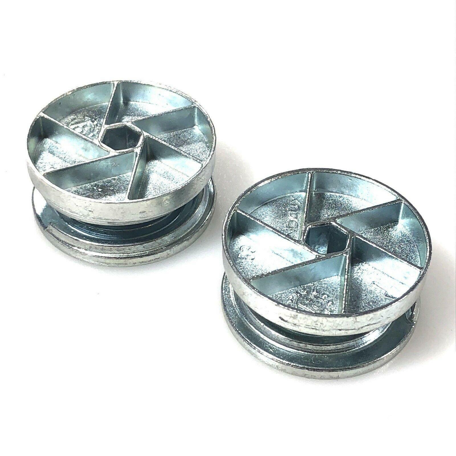 2 x IKEA 114670 Spiral CAM Wheel Locks for MALM, BRIMNES Bed Frames ...