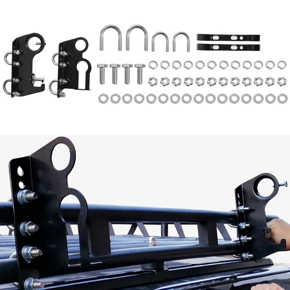 Hi Lift High Farm Jack & Shovel Holder 4X4 Offroad 4WD Roof Rack Mount ...