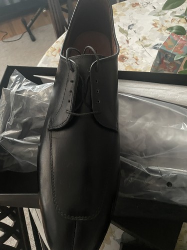 Allen Edmonds Delray Men’s Black Split-Toed, Black- Size 13 D- New In ...